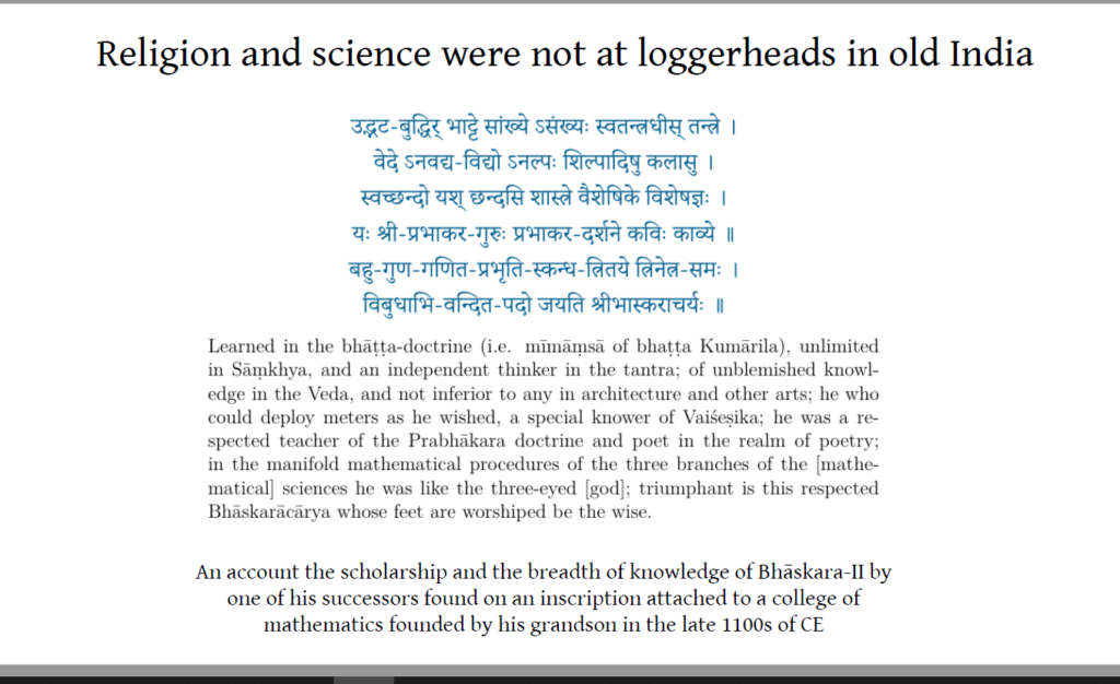 Science in Ancient India (aka “Hindu Science”) – Brown Pundits